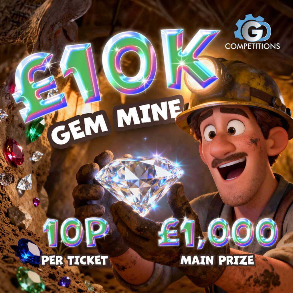 Geardown £10,000 Gem Mine! – Geardown Competitions
