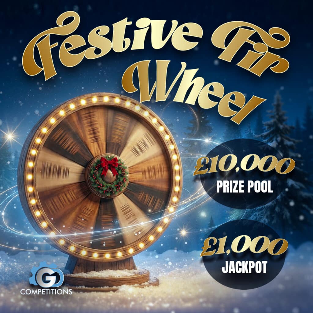 Christmas Forest £10k: The Festive Fir Wheel! £10K Spin 2 Win ...